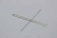 China 330mm Width Steel Healds Closed Weaving Loom Spare Parts for sale