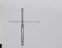 China 330mm Width Steel Healds Closed Weaving Loom Spare Parts for sale