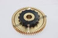 China 912510112 Globoid Worm Wheel P7100 Sulzer Spare Parts for sale