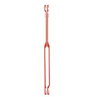 China 380mm J Type Leno Healds Red Plastic JW-0088 For Weaving Loom for sale