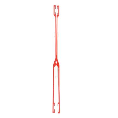 China Red Weaving Loom Leno Healds C Type 355mm Length JW-0098 for sale