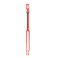 China JW-0054-A Red Plastic New Type Leno Heald Wire 330 C Type for sale
