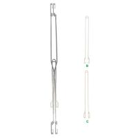China JW-0138 J Type Stainless Steel Leno Healds 380mm for sale