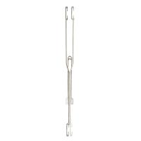 China JW-0140 Chinese Stainless Steel Leno Healds C Type 380mm for sale