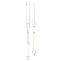China JW-0143 Stainless Steel Leno Healds 330mm O Type for sale