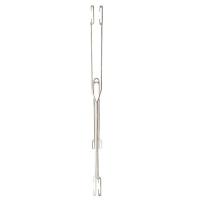 China JW-0156 Metal Leno Healds 330mm C Type For Weaving Loom for sale