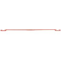 China 380mm Weaving Projectile Loom Parts C Type Glass Fiber Heald Wire for sale