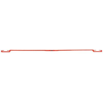 China 380mm Weaving Projectile Loom Parts C Type Glass Fiber Heald Wire for sale