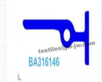 China Cutter Blade BA316146 Picanol Rapier Loom Spare Parts for sale
