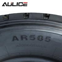 China 10.00R20 deep grooves semi trailer tires radial truck tyre with excellent wear resistance and heat dissipation AR585 for sale