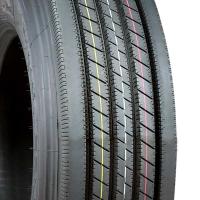China 11R22.5 AR737 TUBELESS TRUCK TYRE, BUS TYRE WITH STRONG STEERING AND GROUND GRIP for sale