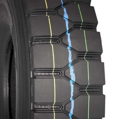 China 11.00 X 20 All Steel Radial Tubeless Mining Truck Tire 24.00mm Tread for sale