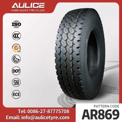 China 13.00R22.5 Tubeless Truck Tires / AR869 TBR Commercial Vehicle Tyres for sale