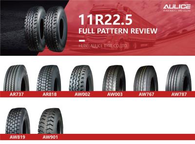China AULICE TBR OTR Light Duty Truck Tires 11.00 X 22.5 Tires Wet Skid Resistance for sale