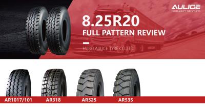 China Deep Block Pattern 8.25 R20 Tyres Cuts Resistance Commercial Vehicle Tyres for sale