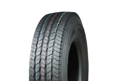 China Fuel Efficient 12R22.5 AR900 Lorry Tubeless Tyre For Long Distance Heavy Duty Truck for sale