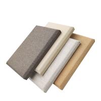 China Custom Manufacturer Fabric Acoustic Panel Polyester Fiber Fabric Wrapped Sound Panels For Gym for sale