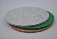 China 9mm / 12mm PET Customized Acoustic Panels Carved For Home School Wall for sale