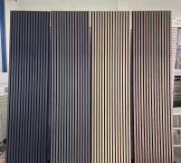 China Veneer MDF Akupanel Slat Wall Panel Sound Proof Slatted Wood Acoustic Panels for sale