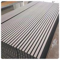 China 21mm Factory Direct Akupanel And PET Felt Backing MDF Wood Veneer Acoustic Panel For Wall Decoration for sale