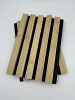 China Building Materials Wholesale Natural Bamboo Wood Akupanel Sound Absorption Interior Acoustic Wood Wall Panels for sale