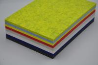 China Modern PET Soundproof 3D Acoustic Wall Panel With Artistic Shapes Felt Wall Panel for sale