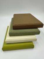 China Fiberglass Polyester Fiber Fabric Wrapped Acoustic Panels For Home Theater for sale