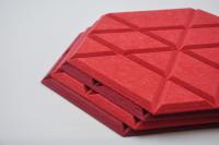 China 0.85 Average Sound Absorption Coefficient Pet Sound Acoustic Panel For Quiet Comfortable Communication In High End Commercial Places for sale