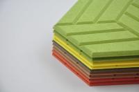 China 0.85 Average Sound Absorption Coefficient Pet Sound Acoustic Panel For Quiet Comfortable Communication In High End Commercial Places for sale