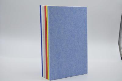 China European Standard 2440 * 1220mm Polyester Soundproof Wall Panels PET Felt Sound Proof Absorbing Acoustic Panel for sale