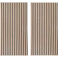 China Sound Absorbing MDF Wood Akupanel Soundproof Slat Wall Acoustic Panel Customizable for sale