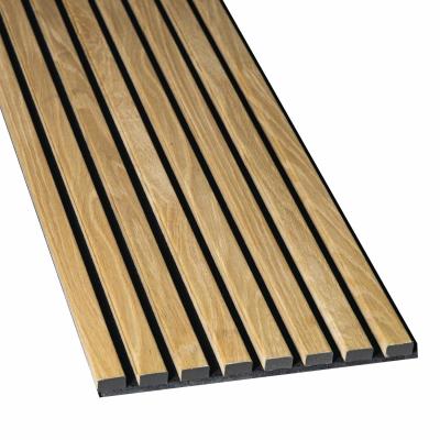 China Akupanel Akustik Panel Wooden Slat Acoustic Panel For Home Soundproofing TV Back Wall for sale
