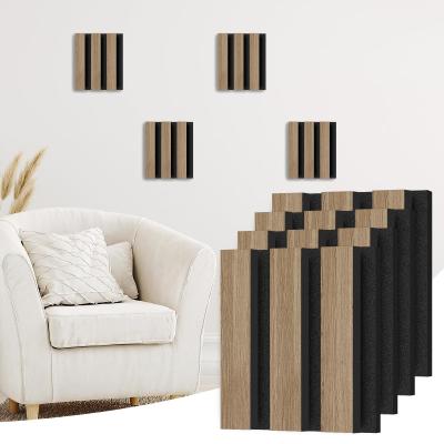 China Acoustic Sound Wood Wall Panels With Customized Thickness And Grade E0 Environmental Protection for sale