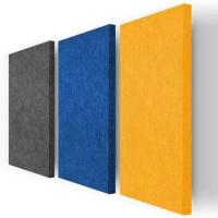 China Felt Wall Panels Fireproof Fabrics Acoustic Wall Panels for sale