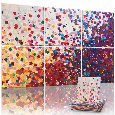 China Inkjet Printed Wall Decoration Polyester Sound Absorbing Board for sale