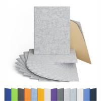 China DIY Rectangle And Hexagon Acoustic Wall Panel For Home Decoration for sale