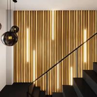 China Acoustic Wood Slat Wall Panels For Home Conference Room And Theater for sale
