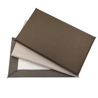 China 1220*2440mmCustomizable Pattern-shaped Polyester Fiber Material Sound-absorbing Board 48 different colors, excellent sound absorption effect, easy and quick installation for sale
