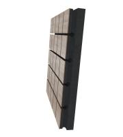 China Polyester Fiber Soundproof Wall Boards Wood Slat Acoustic Panels for Inner Decoration for sale