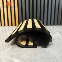 China Flexible and bendable wooden soundproof board with high flexibility for sale