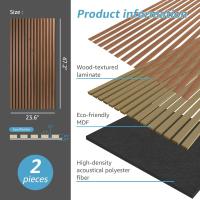 China Catilan Wood Akupanel Perfect Choice For Transforming Space Into Haven Of Style And Sound Clarity for sale