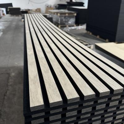 China Akupanel Soundproof Wood Wall Panels Effortless Installation Customizable Acoustic Solutions for sale