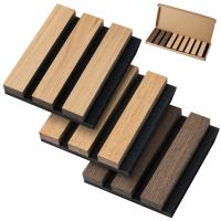 China Akupanel Soundproof Wood Wall Panels Easy Install Custom Acoustic Options​ for sale