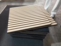 China Linear Timber Slat Soundproof Panel For Office Ceiling Wall With Fast Installation for sale
