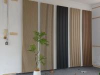 China Linear Timber Slat Soundproof Panel For Office Ceiling Wall With Fast Installation for sale