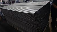 China Decorative MDF Wood Grille Panel With Veneer Finish For Stylish Acoustic Treatment for sale