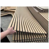China Smooth Wooden Sound Proof Panels For Home Conference Room Theater for sale