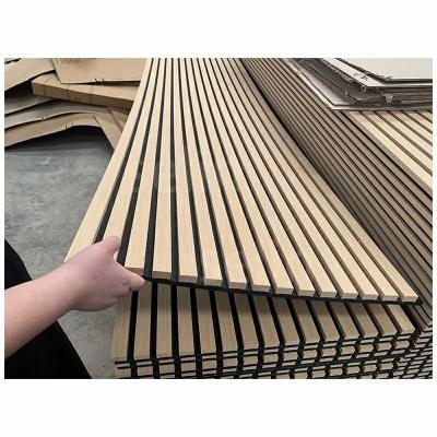 China Smooth Wooden Sound Proof Panels For Home Conference Room Theater for sale