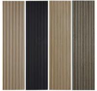 China Advanced Engineering Wooden Slat Acoustic Panels Lightweight Build Noise Reduction for sale