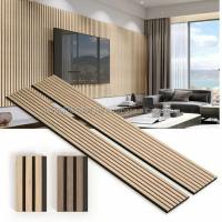China Natural Bamboo Wood Akupanel Acoustic Wall Panels Building Materials Wholesale for sale